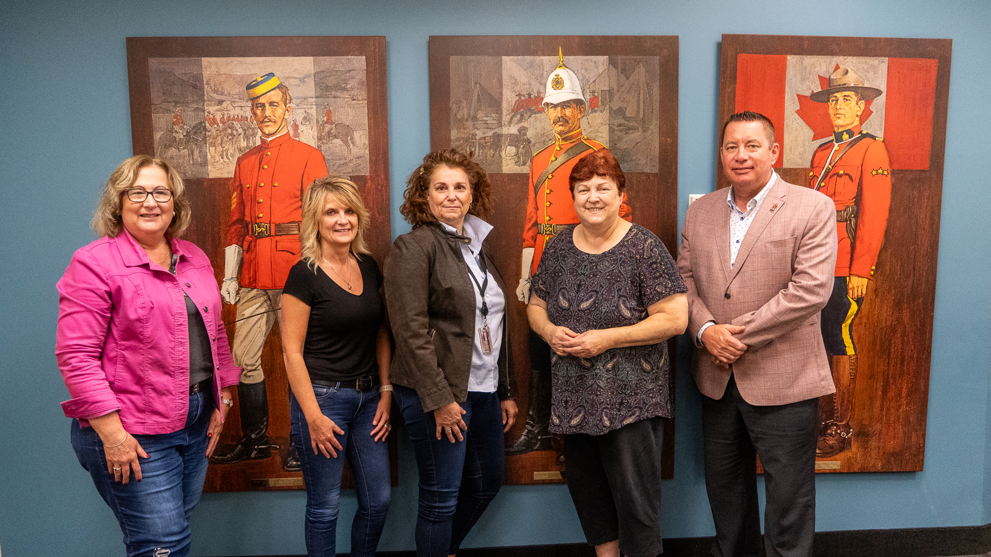 No site too small: National President visits RCMP detachment in ...
