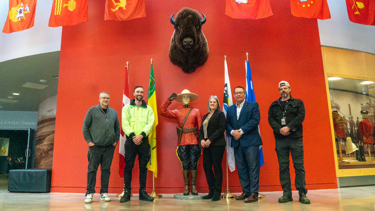USJE Leadership and Communications Team visit RCMP F Division and Depot ...