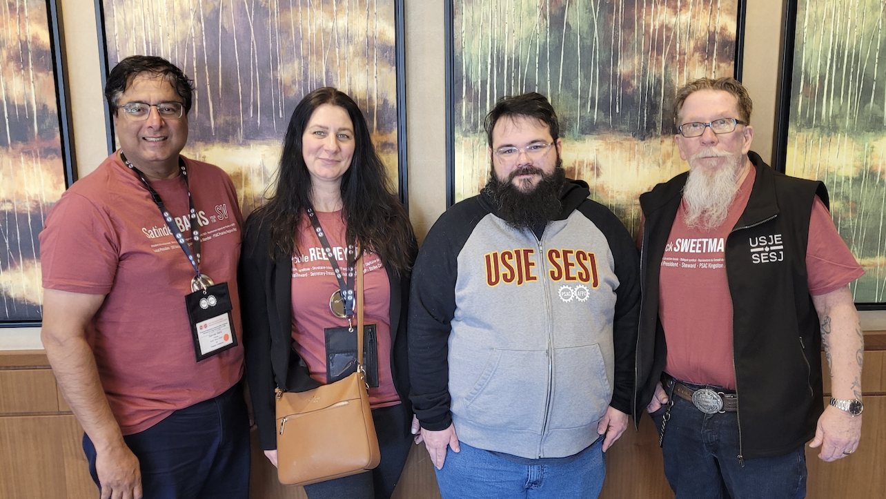 Saturday: voting day at PSAC-TB National Bargaining Conference – USJE