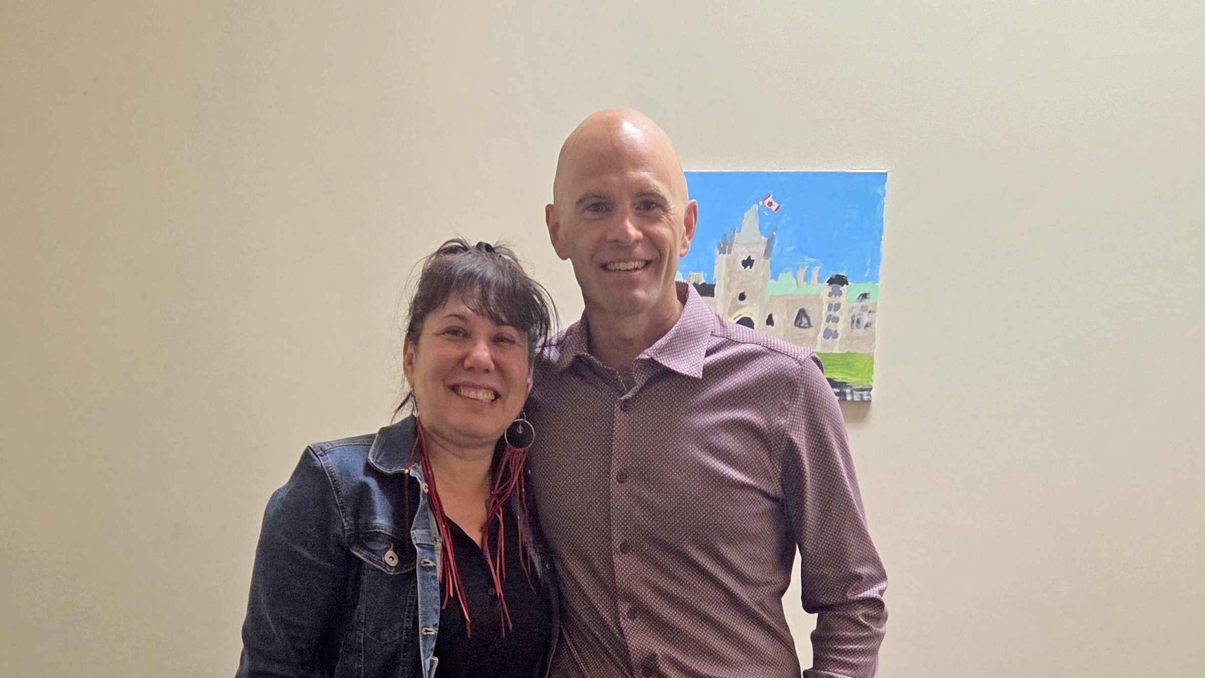 RVP Sandelli meets with Member of Parliament Leah Gazan – USJE