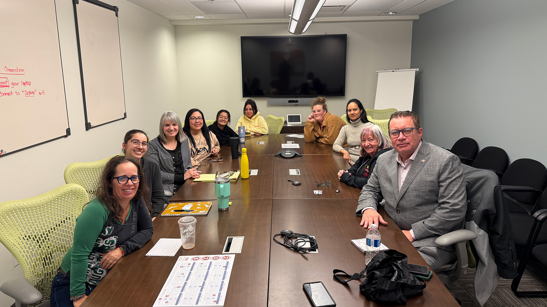 USJE National President Neufeld Visits Public Prosecutions Services of ...